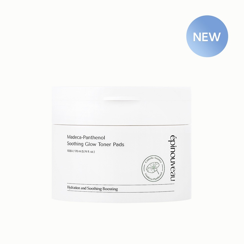 Epinouveau Madeca-panthenol Soothing Glow Toner Pad
