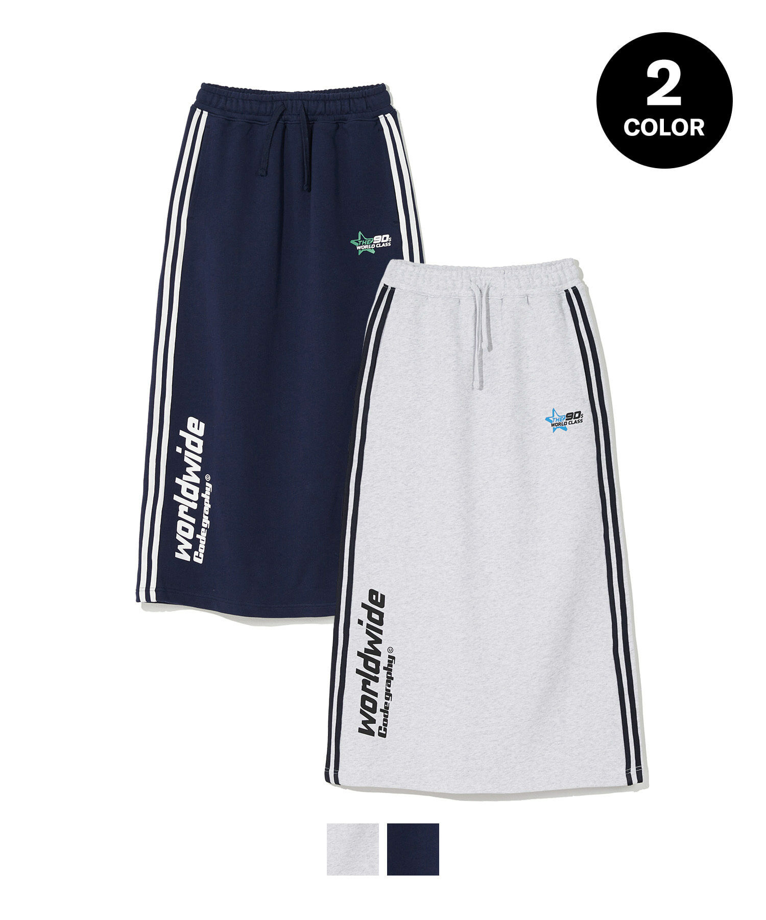 限時優惠．現貨 CODE GRAPHY CGP WORLDWIDE COLLAR SWEATSHIRT｜NAV