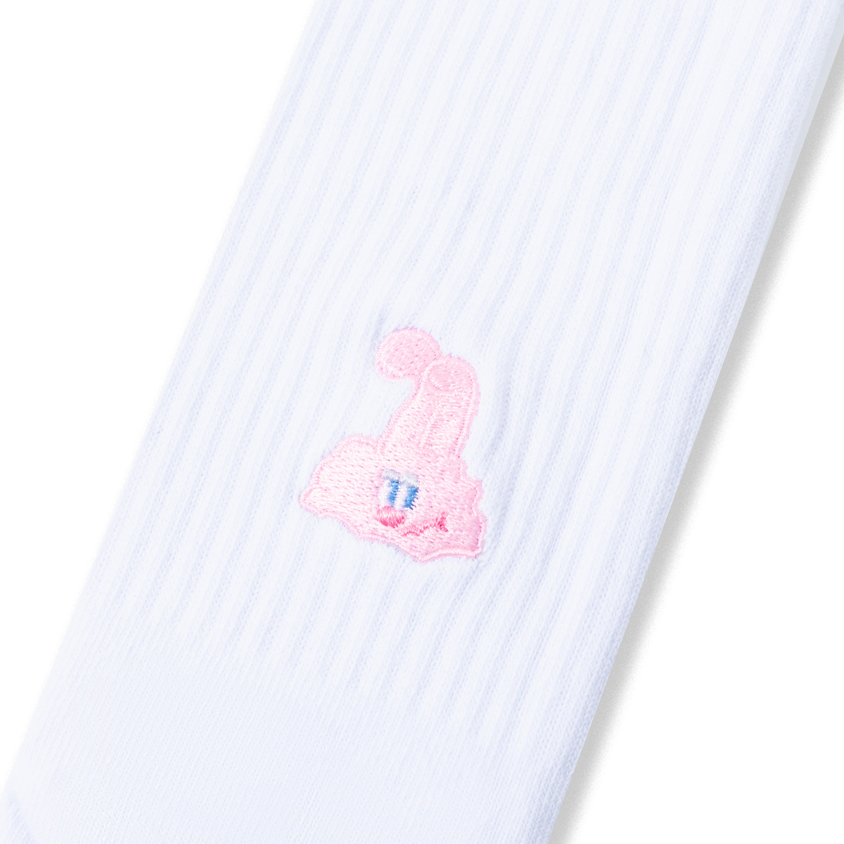 WARX 機能除臭襪｜【保暖專區 A+B】A區-KINGJUN聯名款 《薄襪》刺繡高筒襪 (蠢兔)