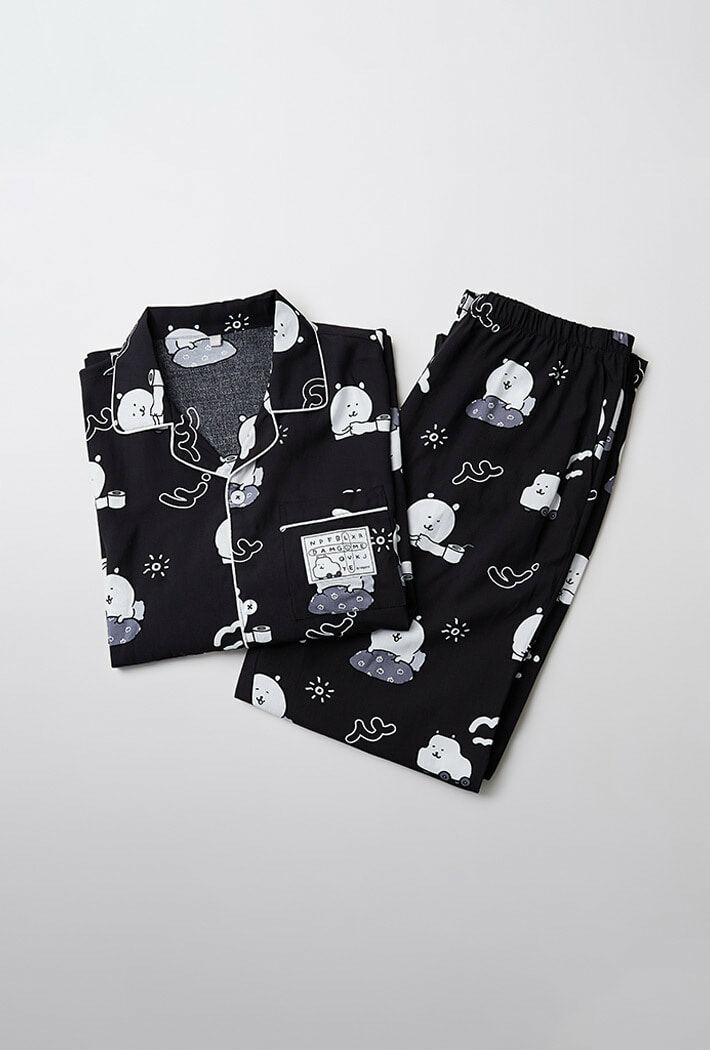 Spao - Damgome Long-sleeve Pyjama (Black)