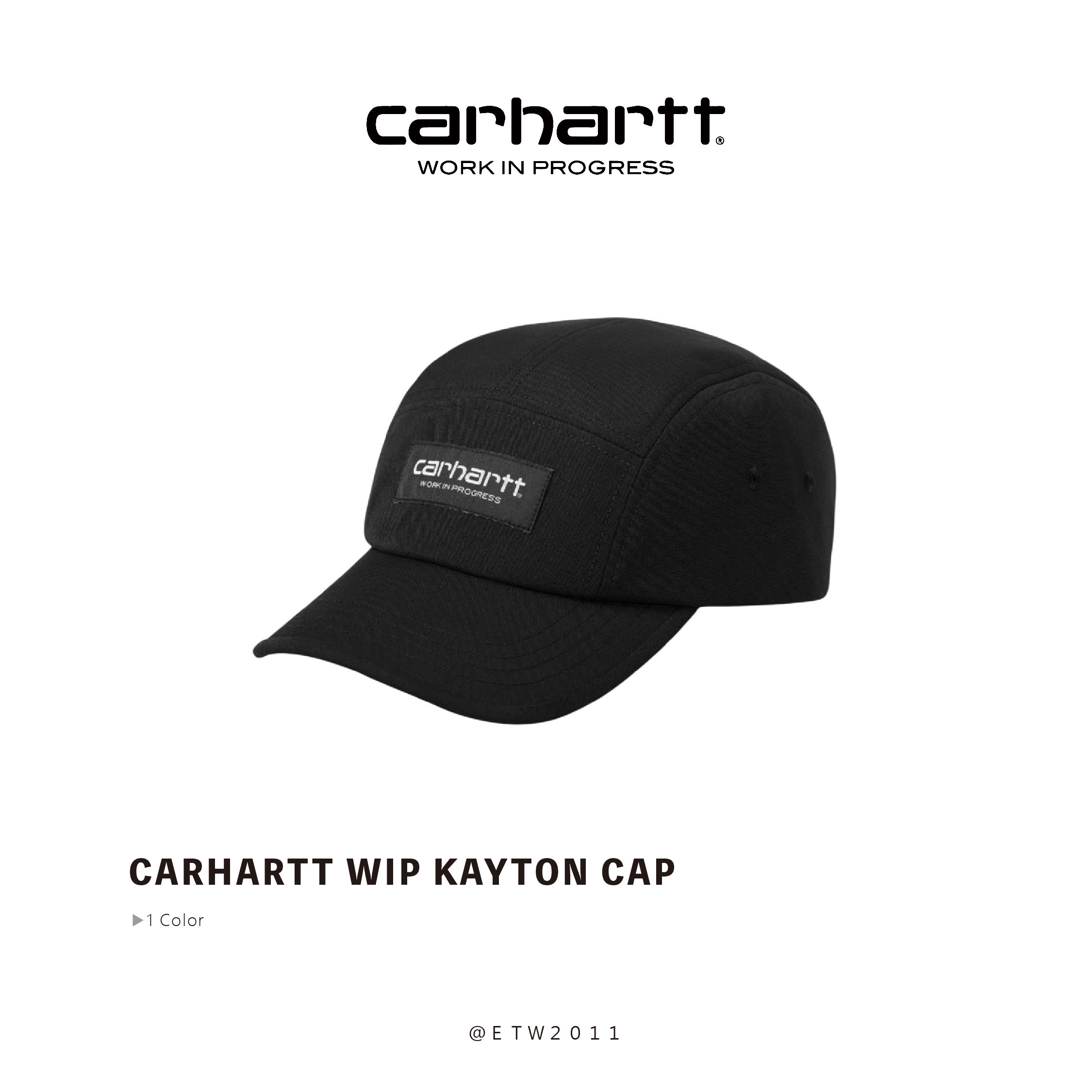 ☆ETW☆【台中店】CARHARTT WIP NEVA CAP 五分割 帽子 卡哈