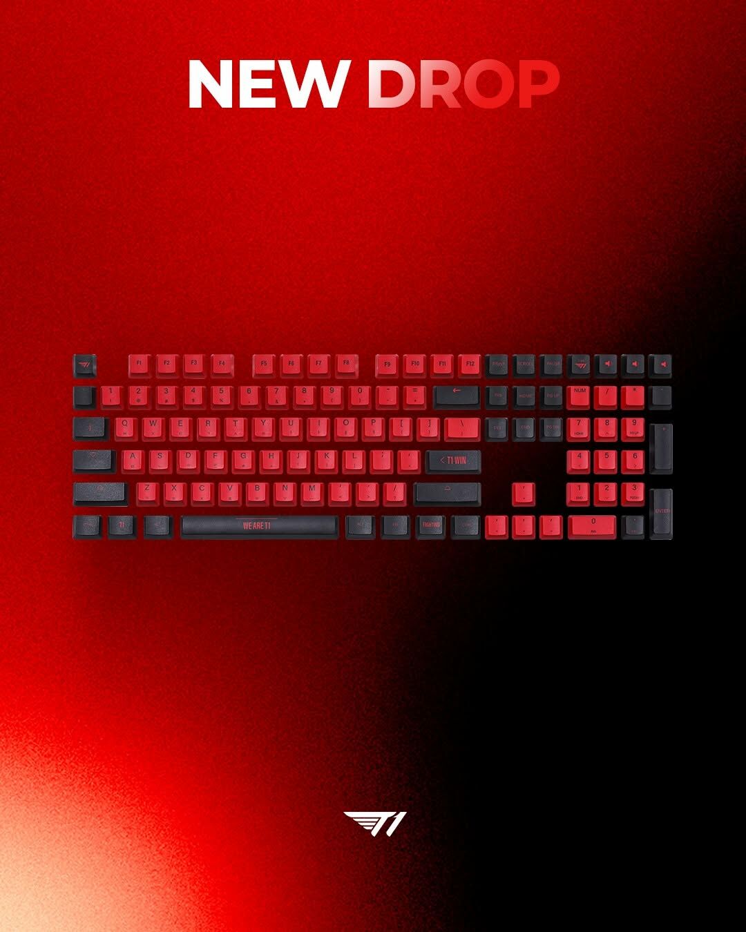 (現貨）T1 Keycap set 104鍵鍵帽組