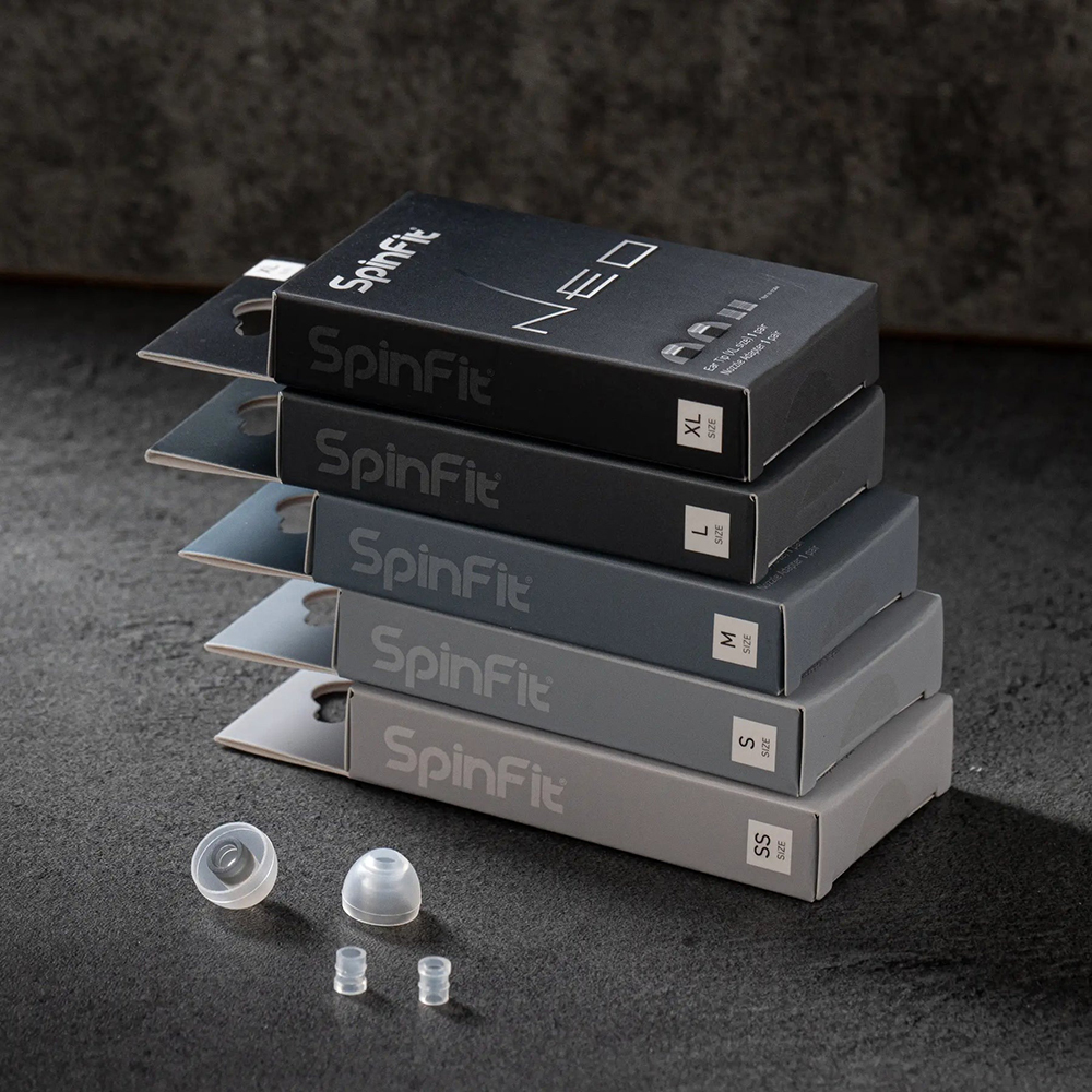SpinFit NEO 矽膠耳塞