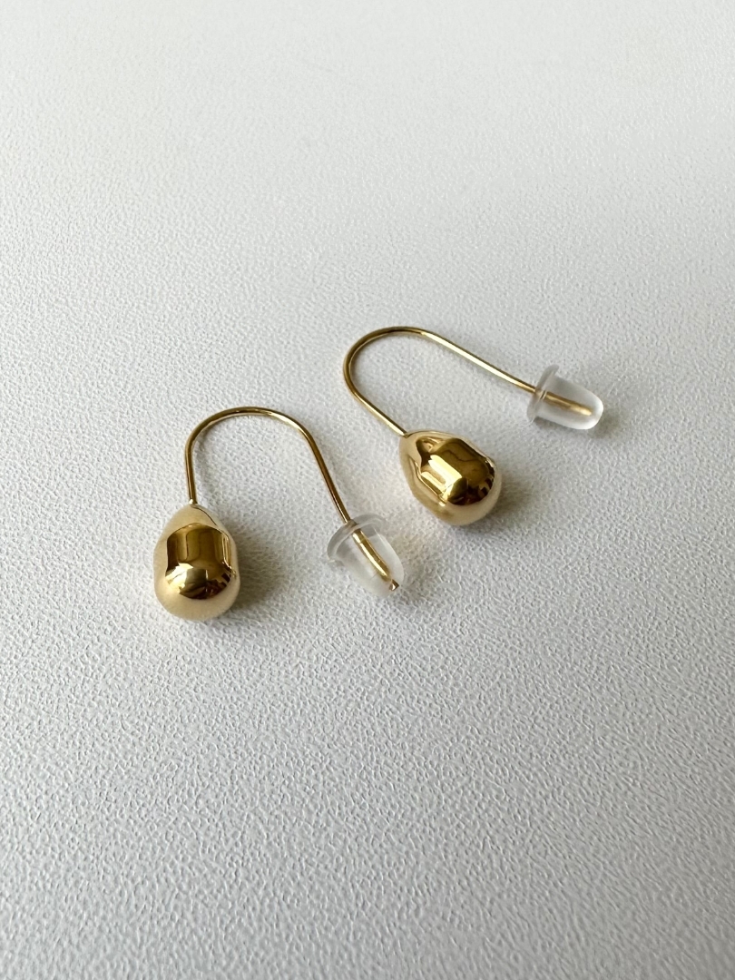 SS teardrop hook pierce | none tw