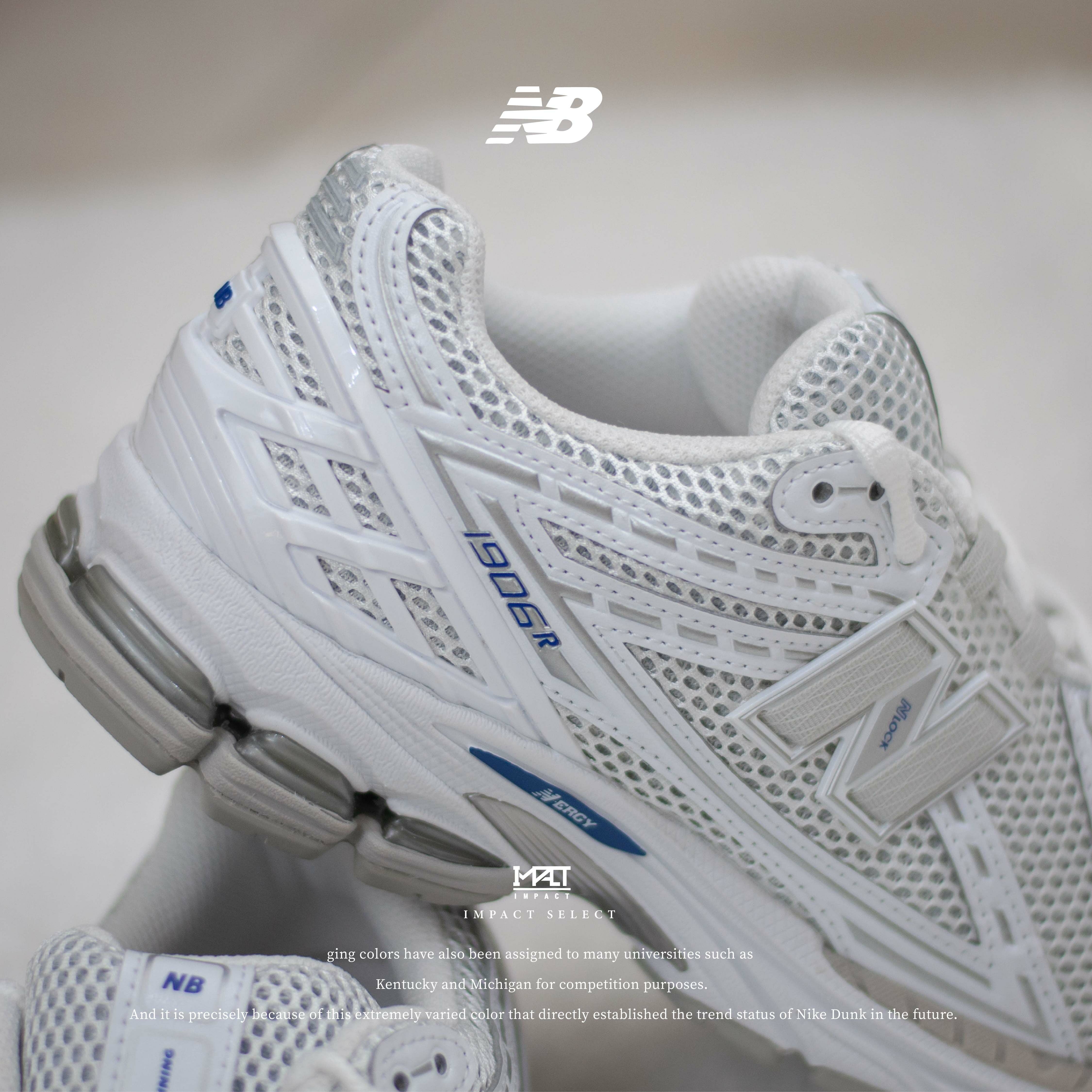 New Balance NB 1906 復古慢跑 白灰藍 卡其棕色深藍 情侶百搭款 U1906RCA RCC