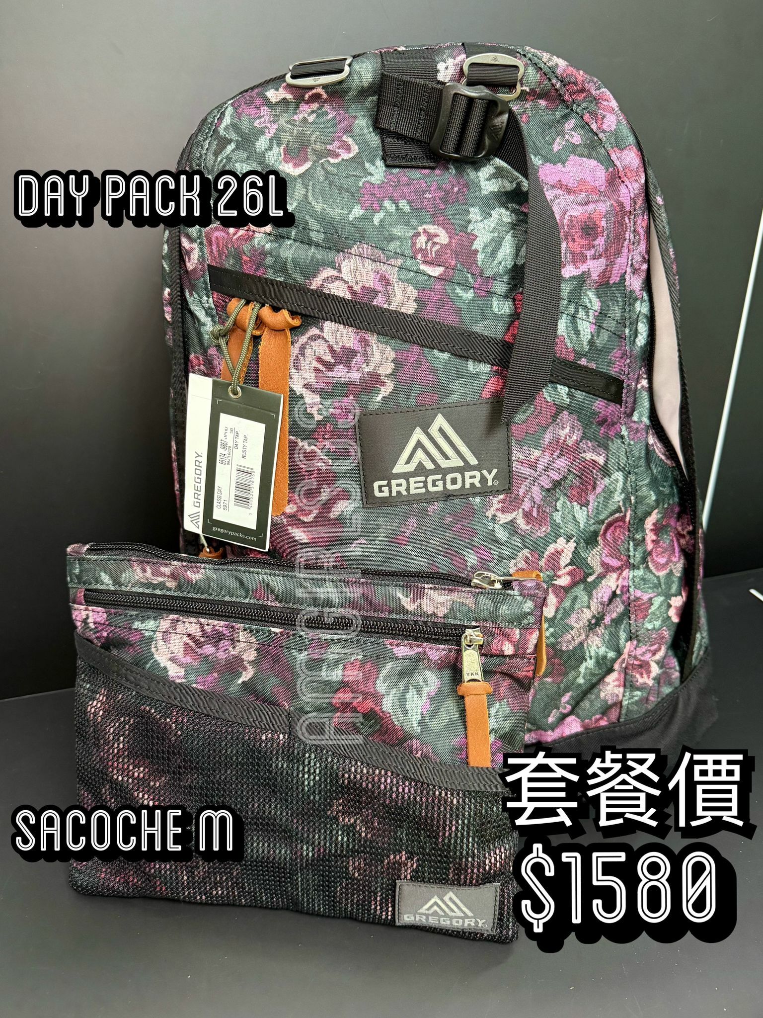 Gregory day pack rusty tapestry + GREGORY SACOCHE M ru