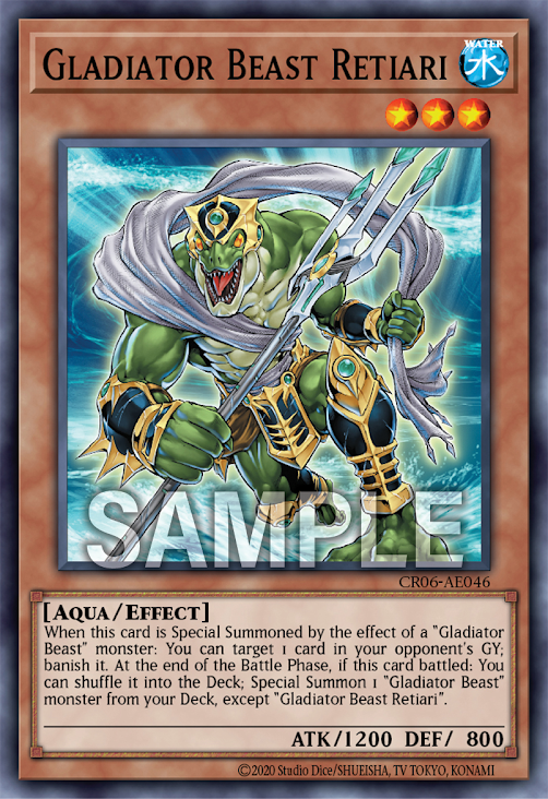 CR06-AE046 Gladiator Beast Retiari