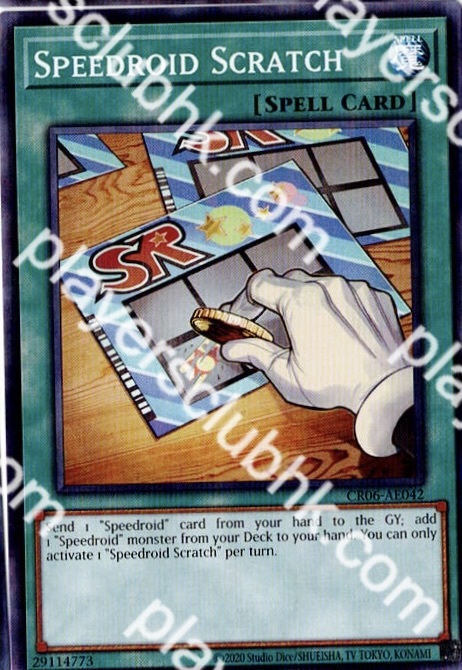 CR06-AE042 Speedroid Scratch