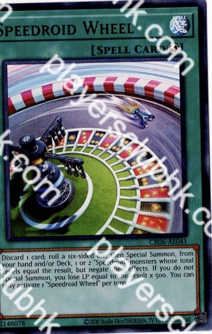 CR06-AE041 (UR/SER)Speedroid Wheel