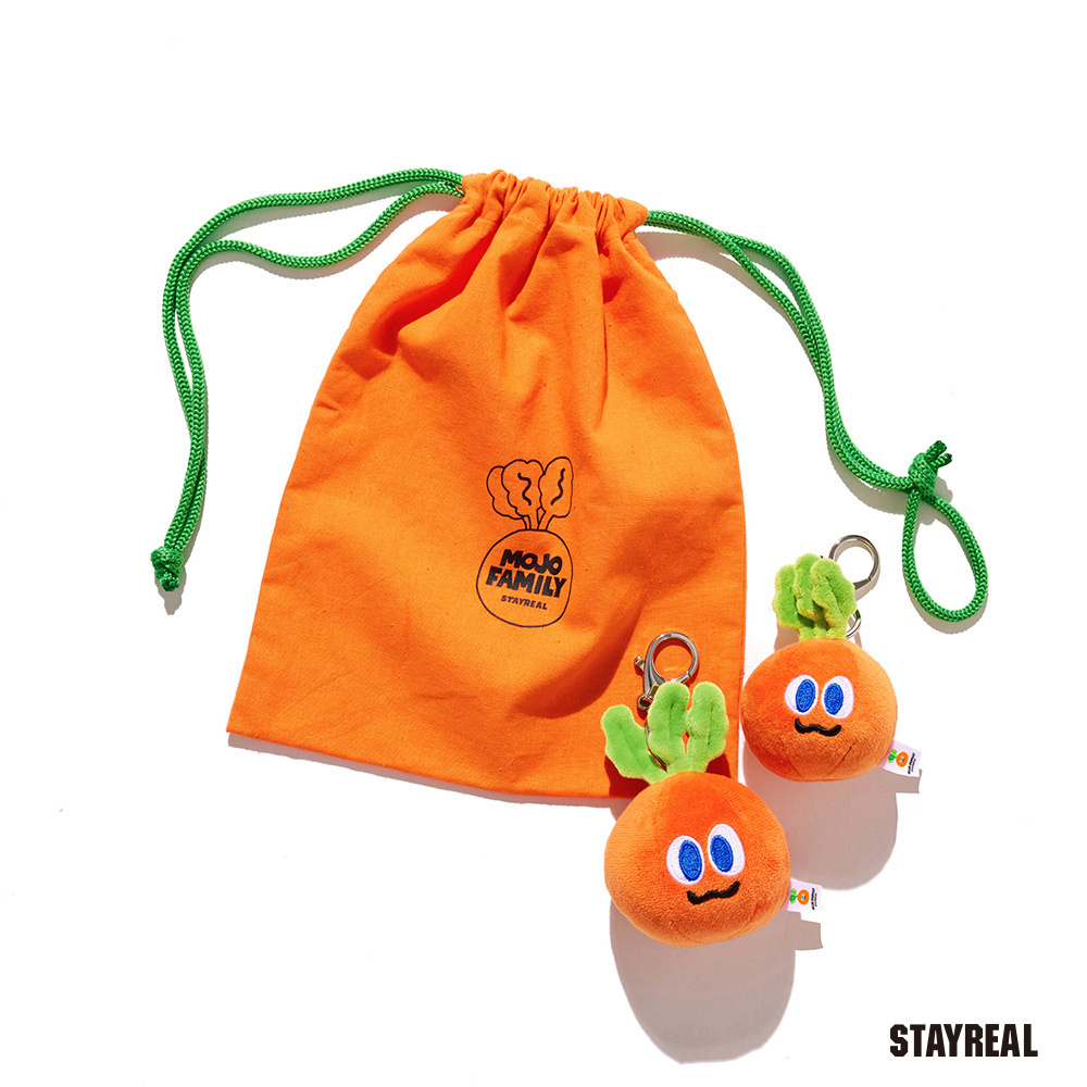 STAYREAL 魔魔胡胡胡蘿蔔公仔吊飾