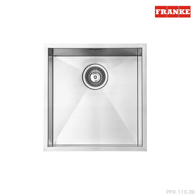 【BS】瑞士 Franke｜43cm｜不鏽鋼水槽｜PPX 110-39｜下崁
