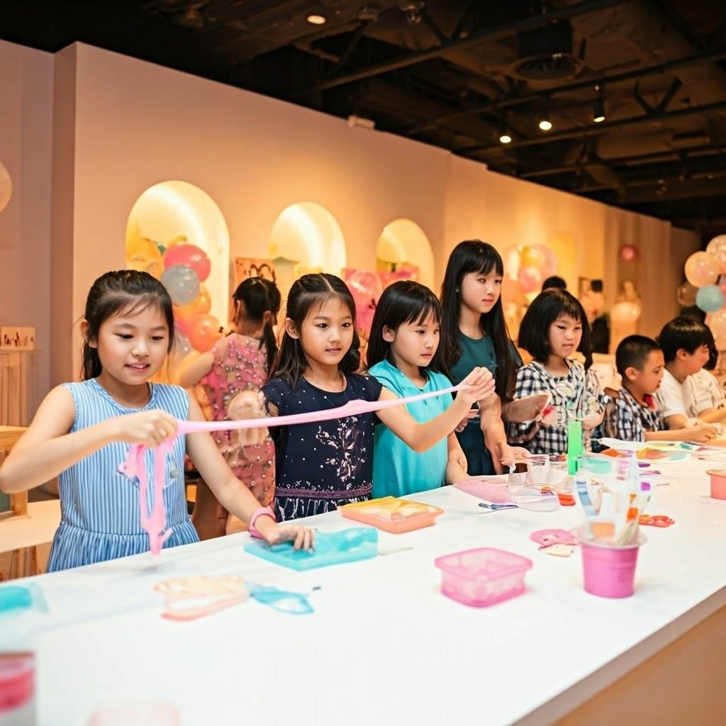 Behind the Scenes: What Happens in Our Slime Workshops