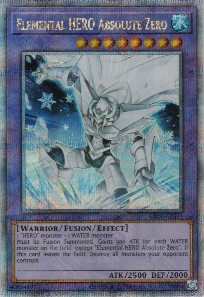 CR06-AES31 Elemental HERO Absolute Zero (QCSR)