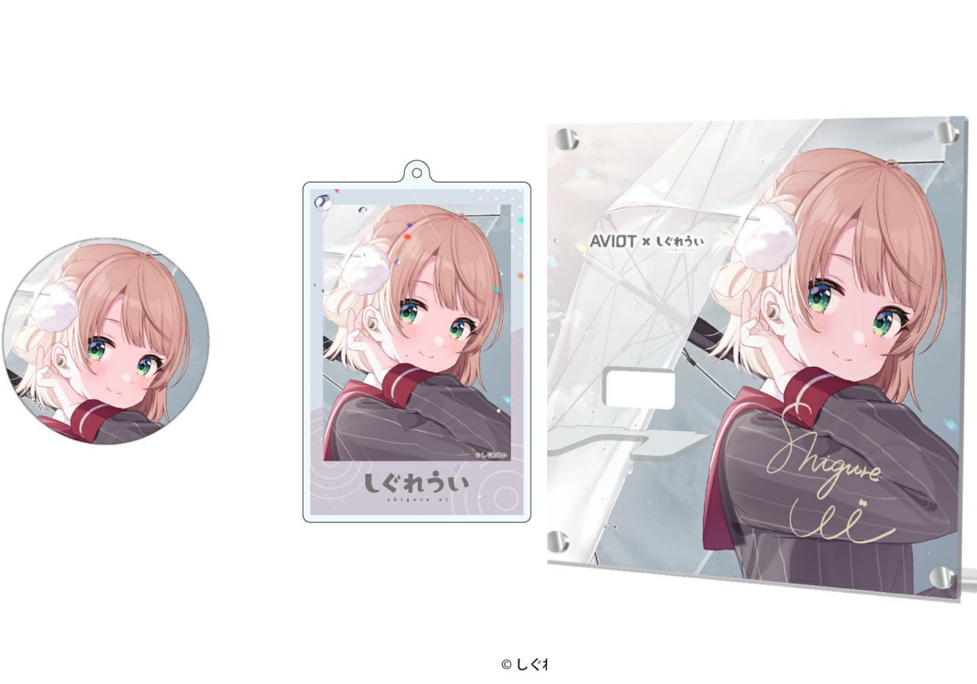 AVIOT VTuber POP UP SHOP in OIOI 時雨羽衣 周邊