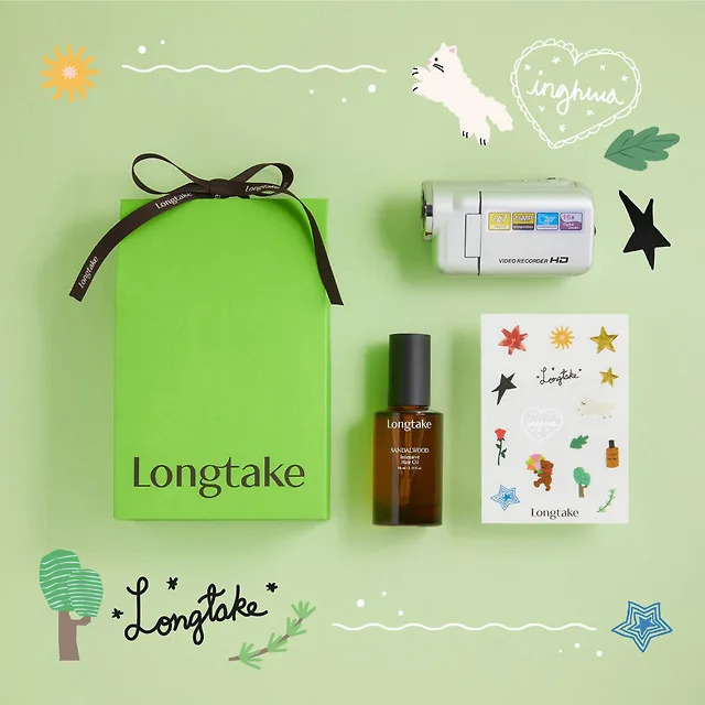 Longtake x inghwa Hair Oil Special Set （附送Vintage攝影機）
