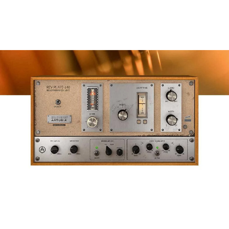 Arturia Rev Plate-140 殘響軟體效果器 序號下載版