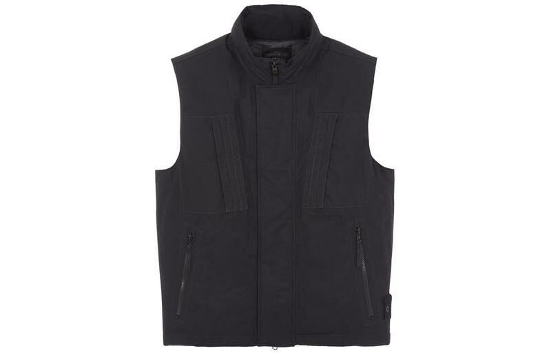 【代購】STONE ISLAND Ghost Compass-badge Cotton Gilet