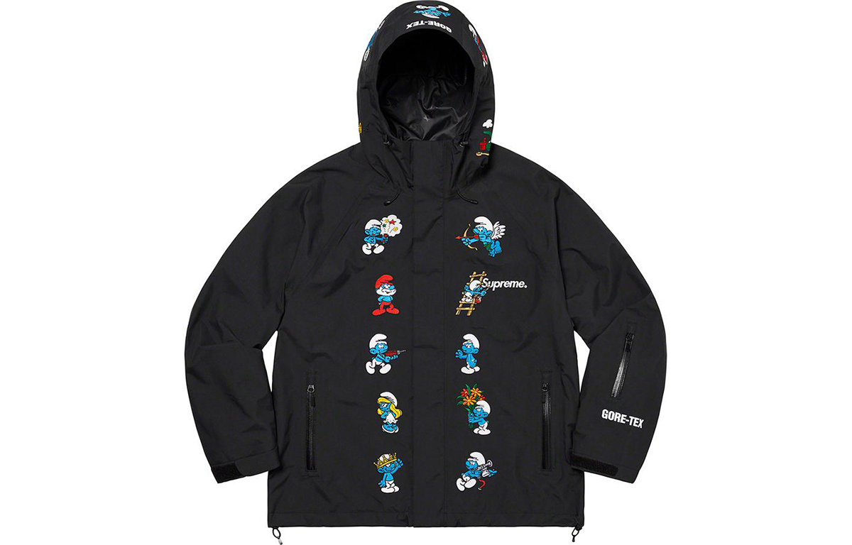 【代購】Supreme Smurfs GORE-TEX Shell Jacket