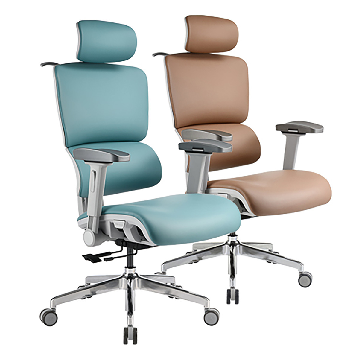 i-rocks T07 EVO 人體工學辦公皮椅 - 水盾革