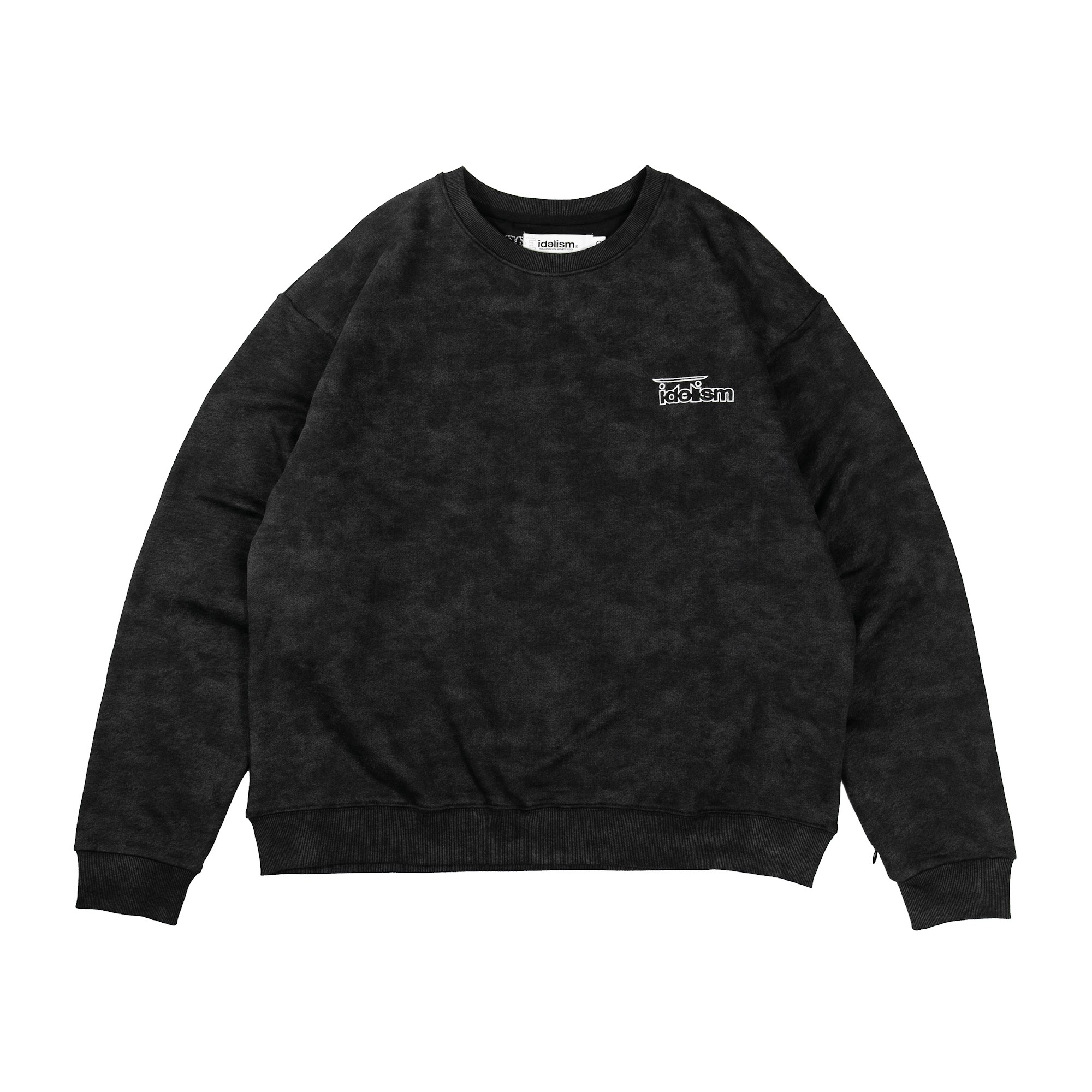 ID9cE Wash Sweatshirt Black
