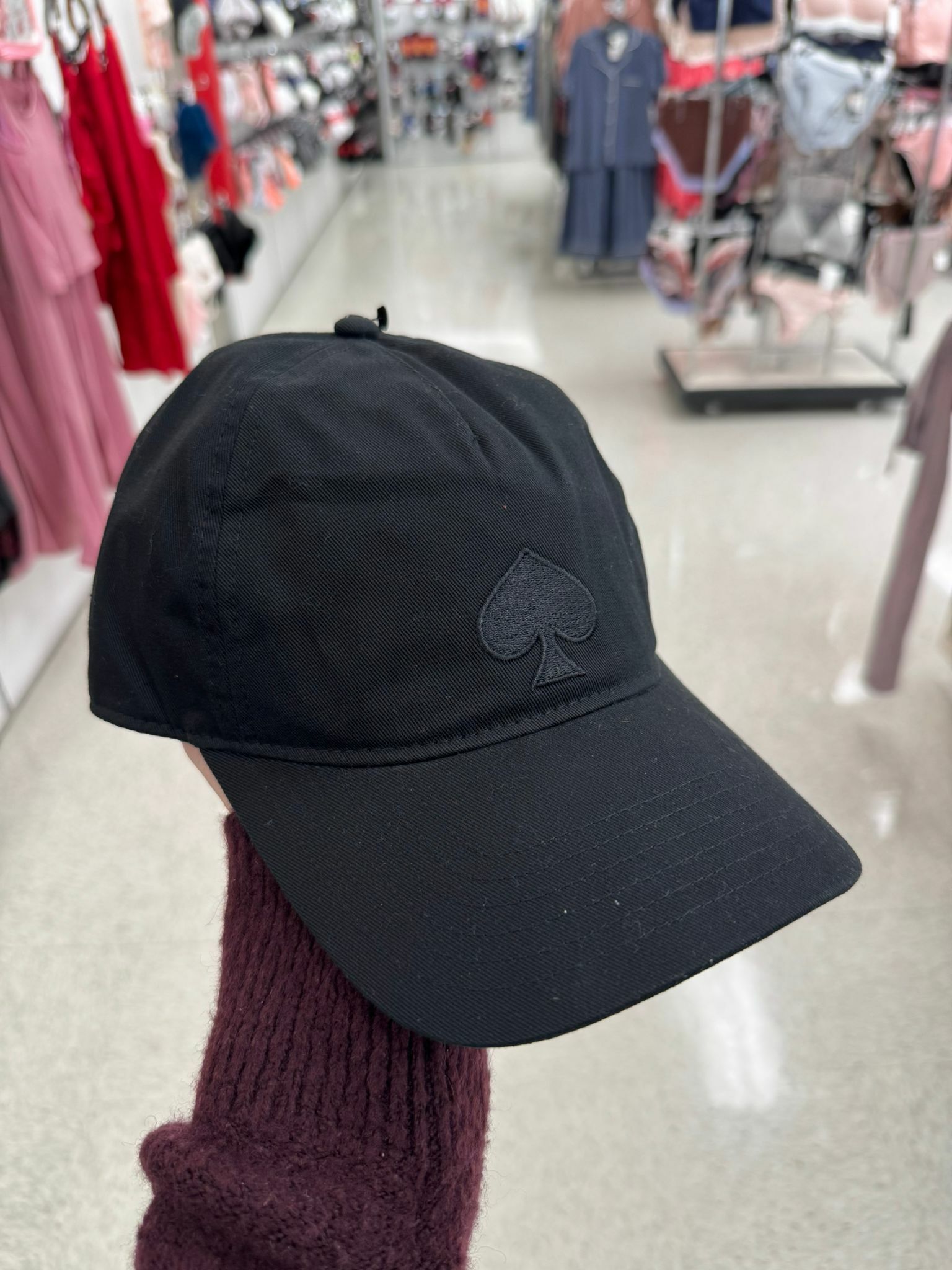 Kate Spade Cap 帽 (黑 Black)