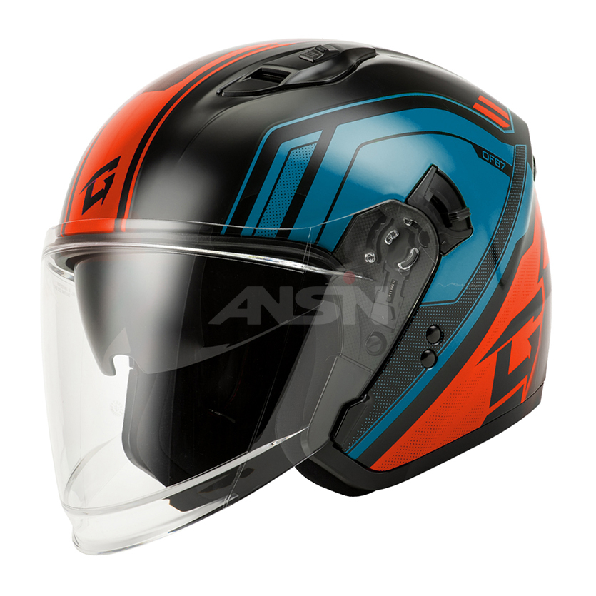 【送好禮】SOL GMAX OF-87 彩繪 公爵 半罩式安全帽｜安信騎士