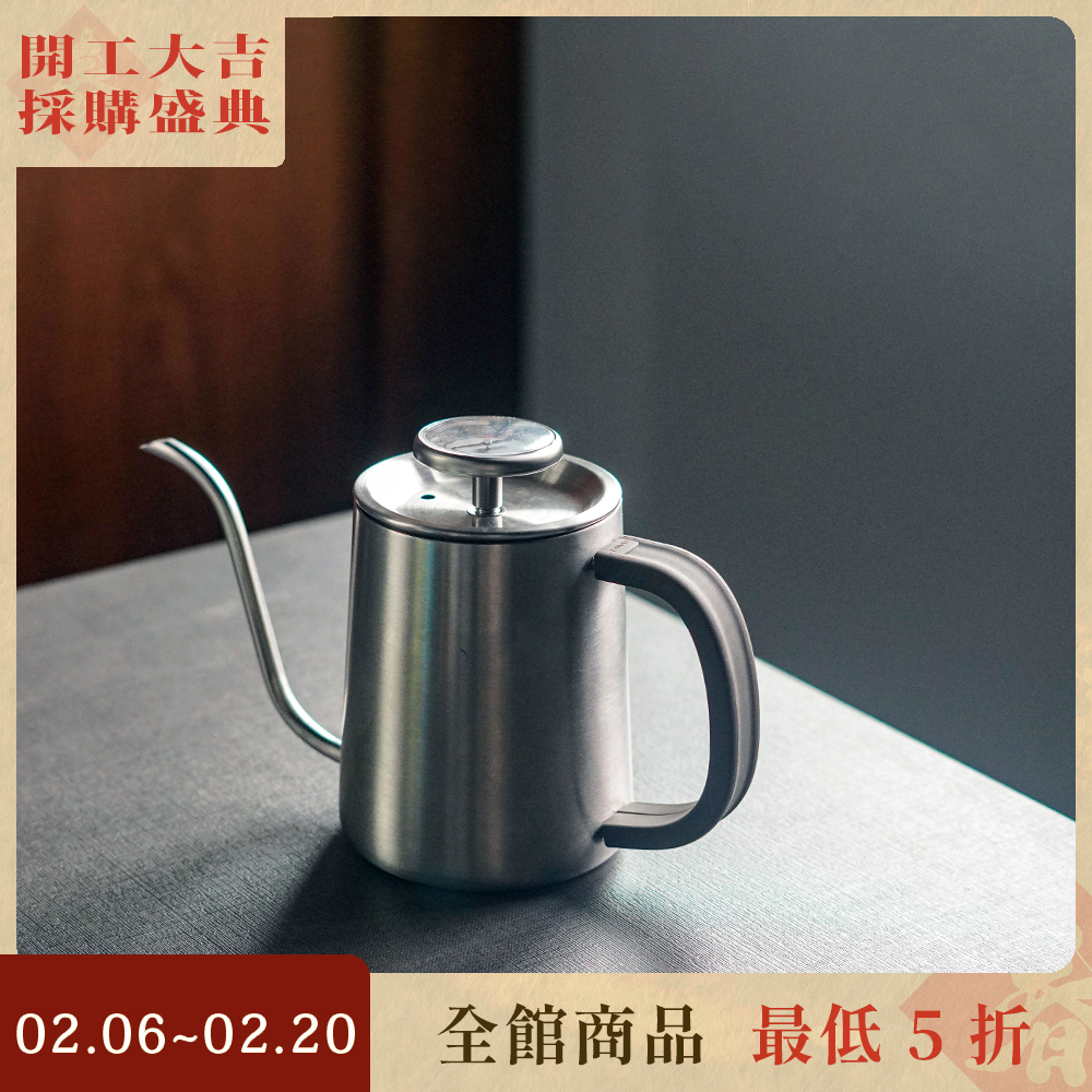 Driver 卓越感溫細口壺 600ml｜村宜企業