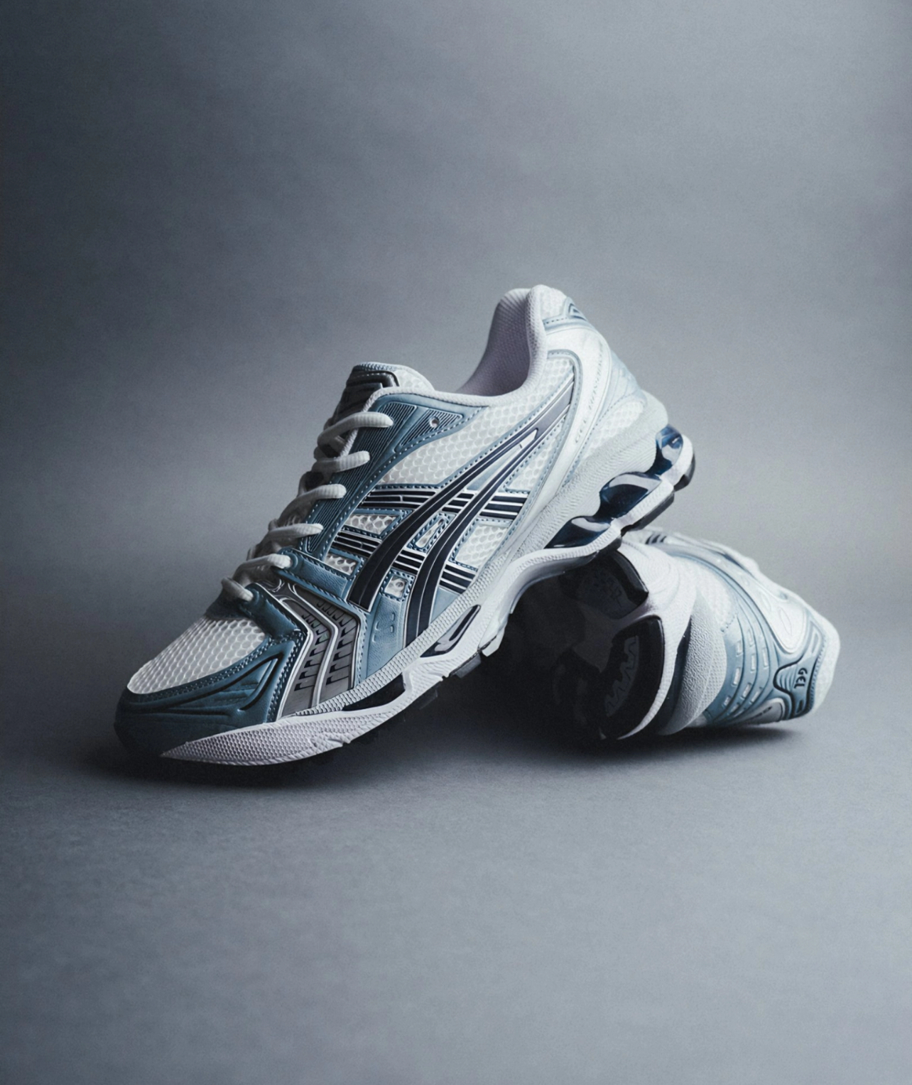ASICS GEL-KAYANO 14 WHITE FJORD GREY 冰灰藍 1203A537-106