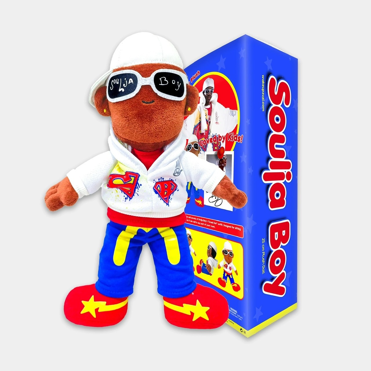 ZUZI Soulja Boy Crank Dat Plush Toy 公仔 絨毛娃娃 收藏