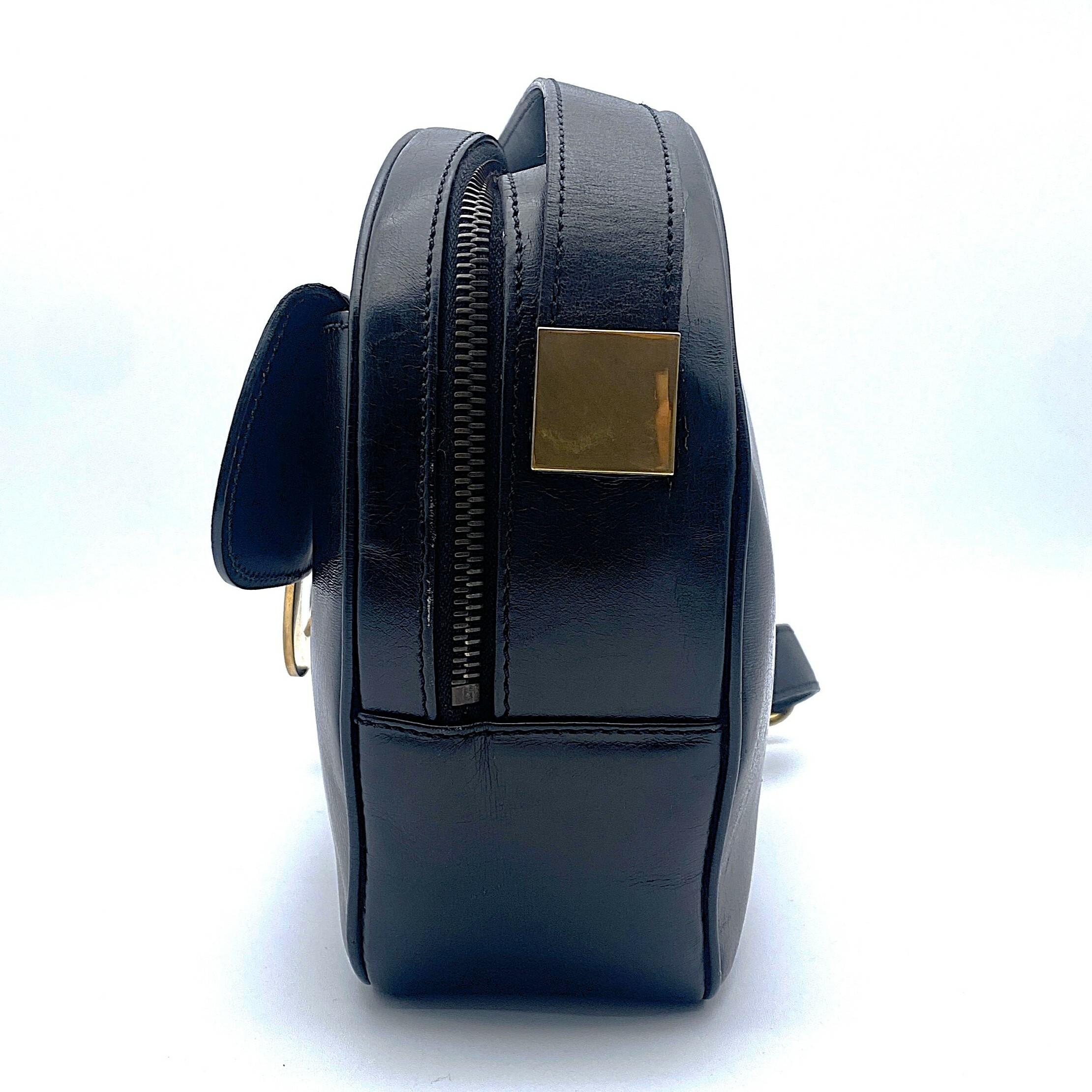 Celine Circle Logo Hardware Leather Vintage Shoulder Ba Celine Circle Logo Hardware Leather Vintage Shoulder Ba