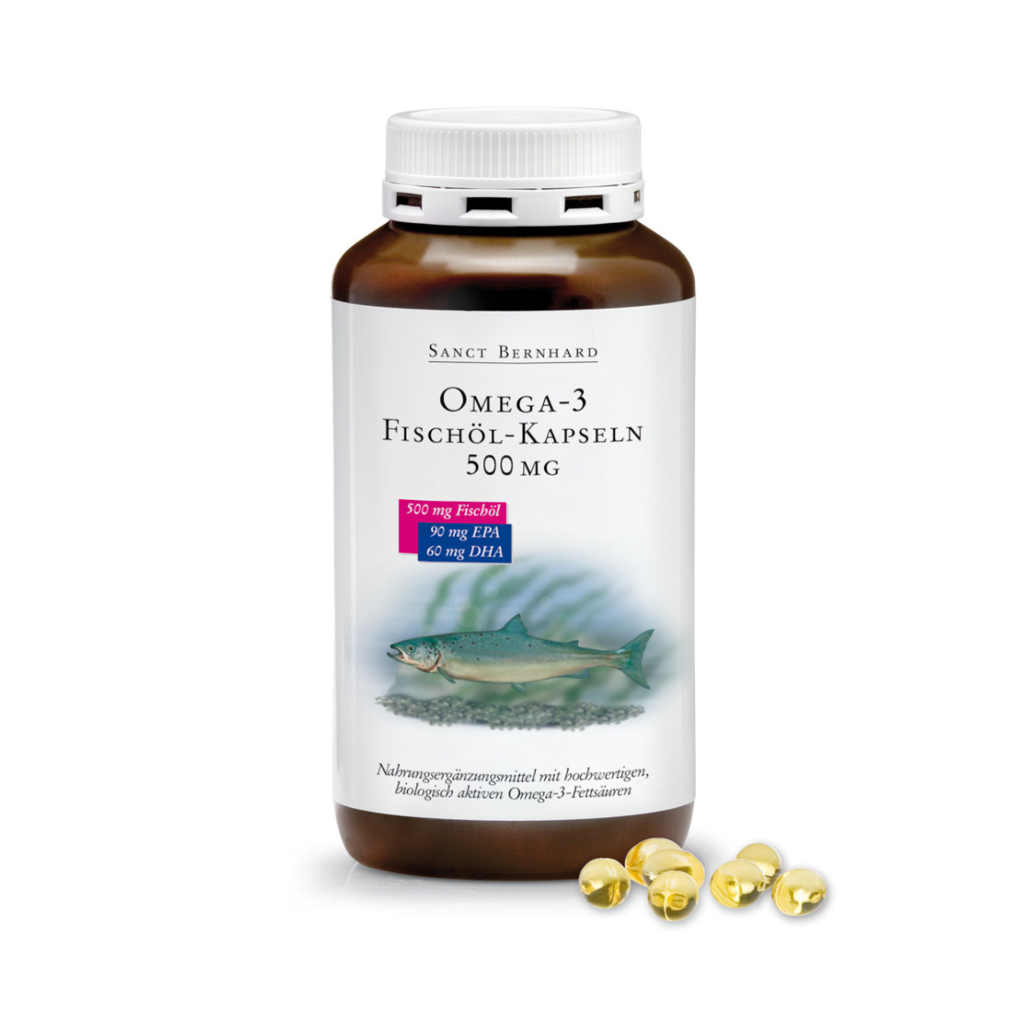 百年草本 Sanct Bernhard Omega-3魚油膠囊400顆入