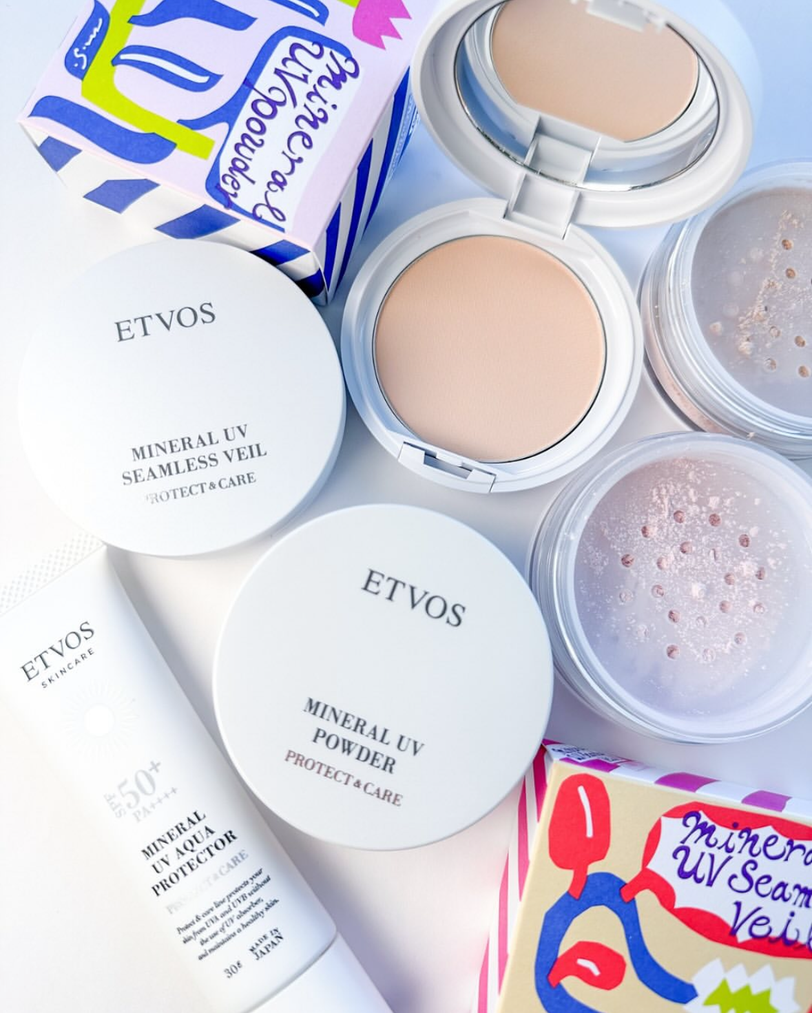 [限定] ETVOS Mineral UV Powder / Mineral UV Seamless Veil