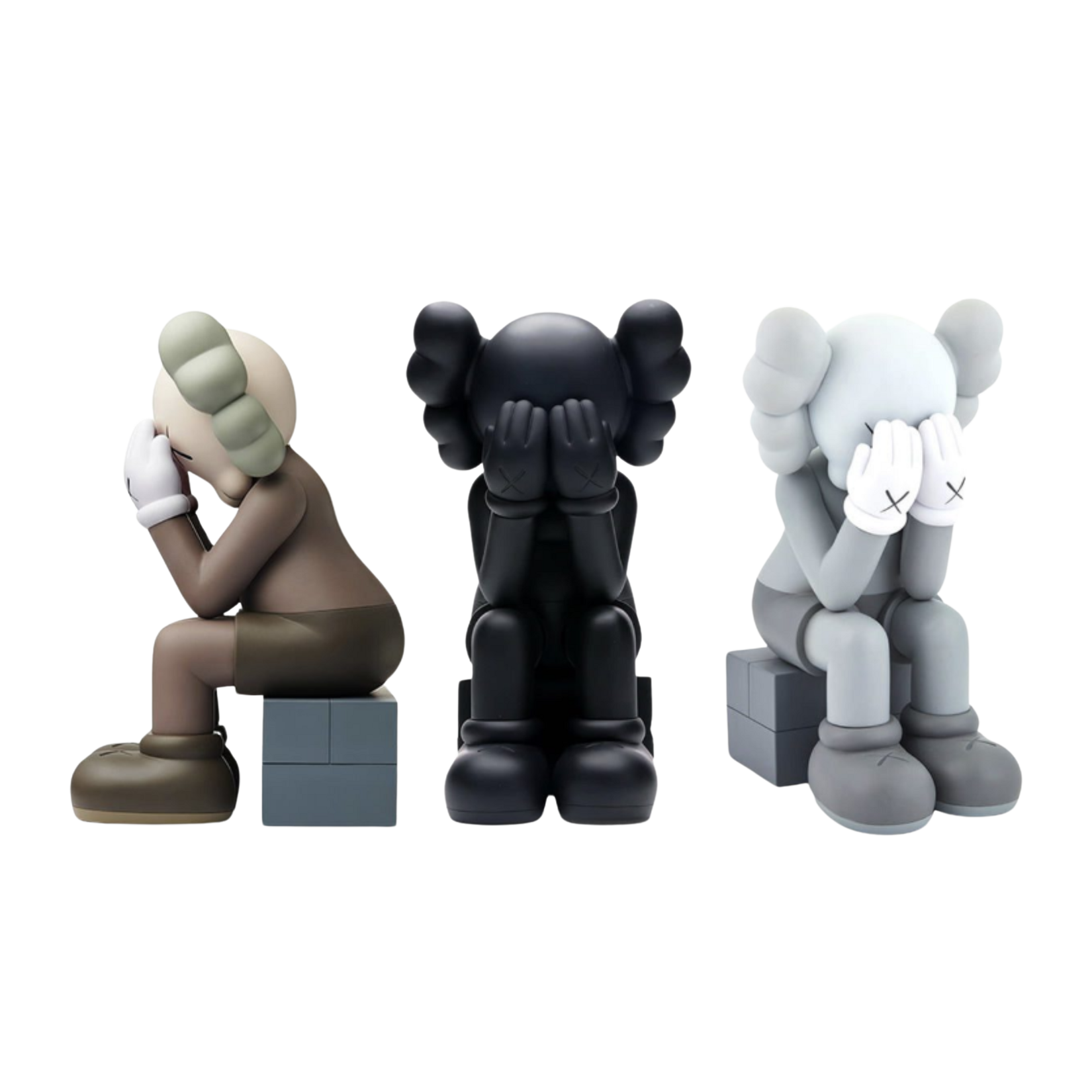KAWS - Passing Through Open Edition Vinyl Figure 全套 htt