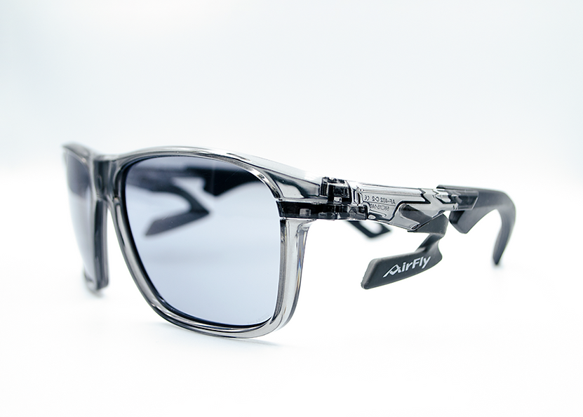 AirFly Daily AF-402-C-2 透灰色/ 白水銀淺灰色鏡片