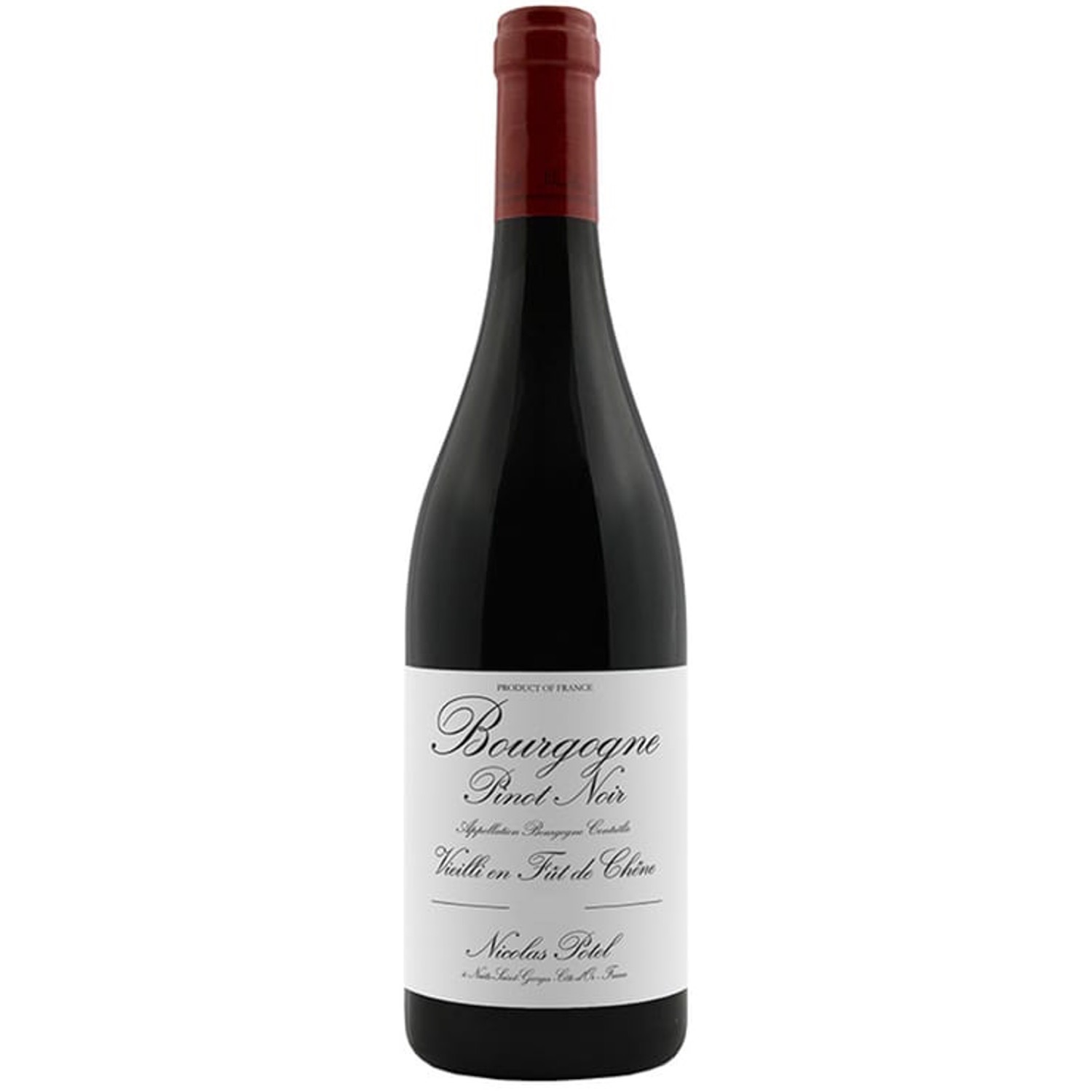 Nicolas Potel Pinot Noir Vieilli En Fut De Chene Bourgo