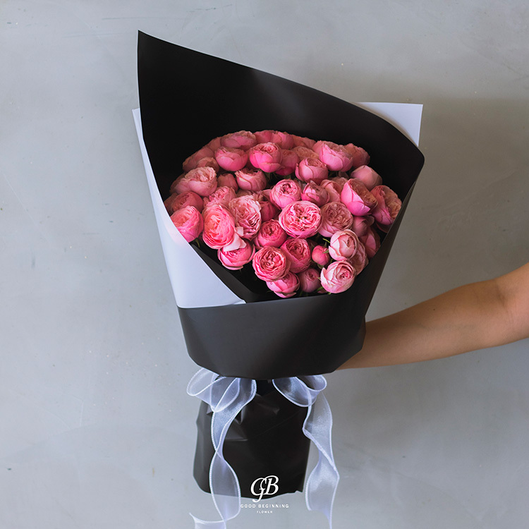 進口多頭玫瑰花束