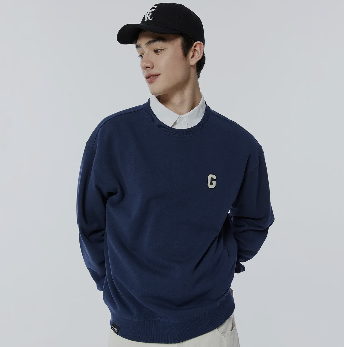 現貨 GROOVE RHYME ANGULAR G SWEATSHIRT| 男女同款