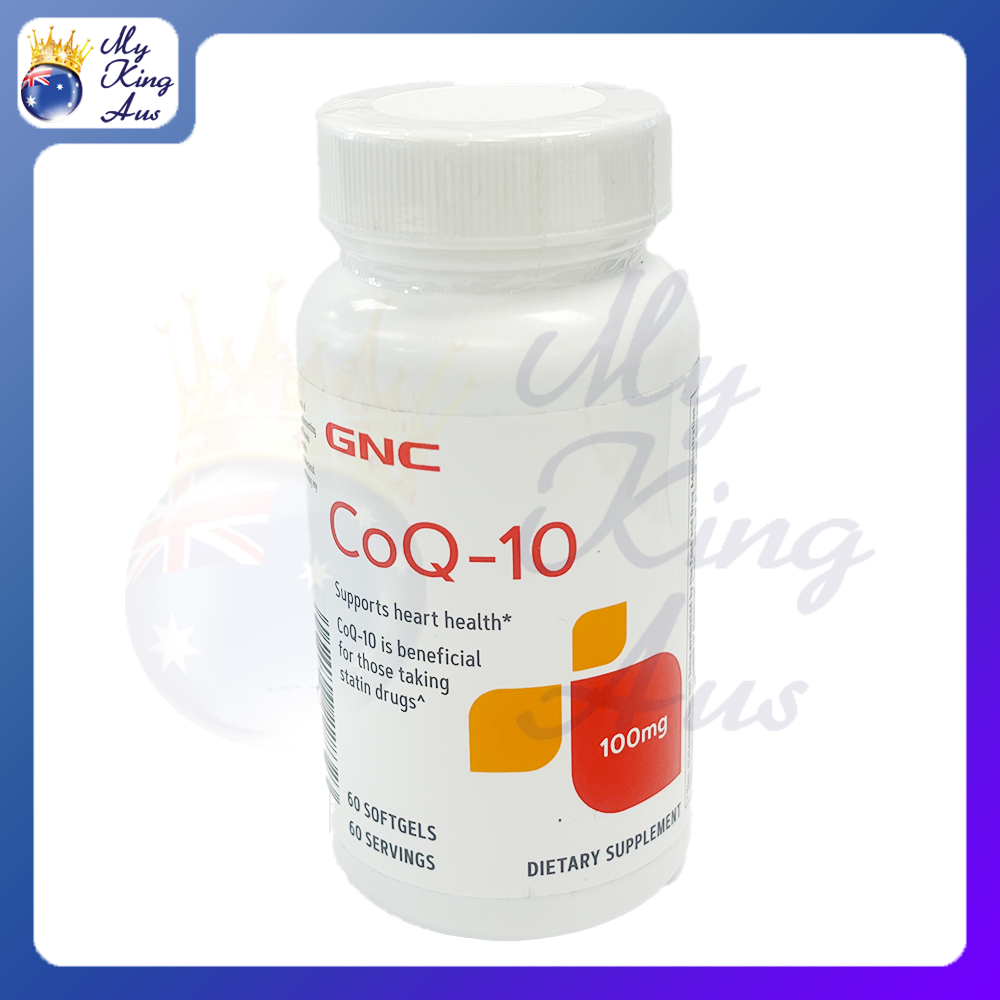 GNC 輔酶Q10軟膠囊100mg 60粒 [平行進口](到期日不早於:2025-7-1)