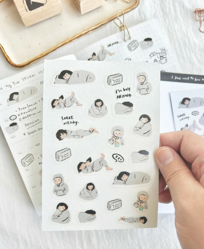 Paper goods by Dorie - Sticker Sheet - Miss Ng Yuk Vol.