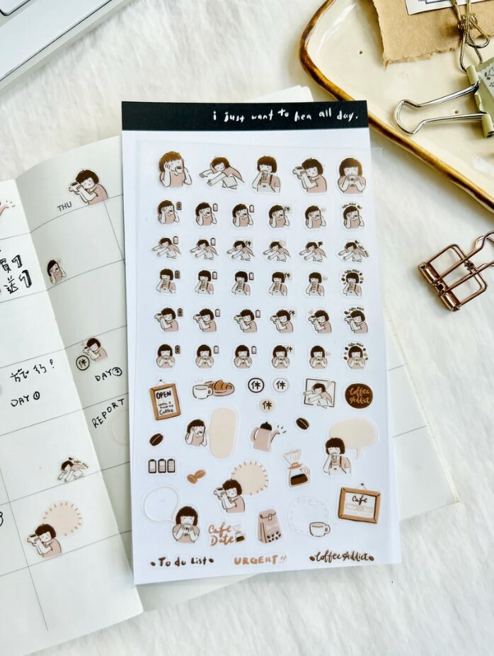 Paper goods by Dorie - Sticker Sheet - Miss Ng Yuk Vol.