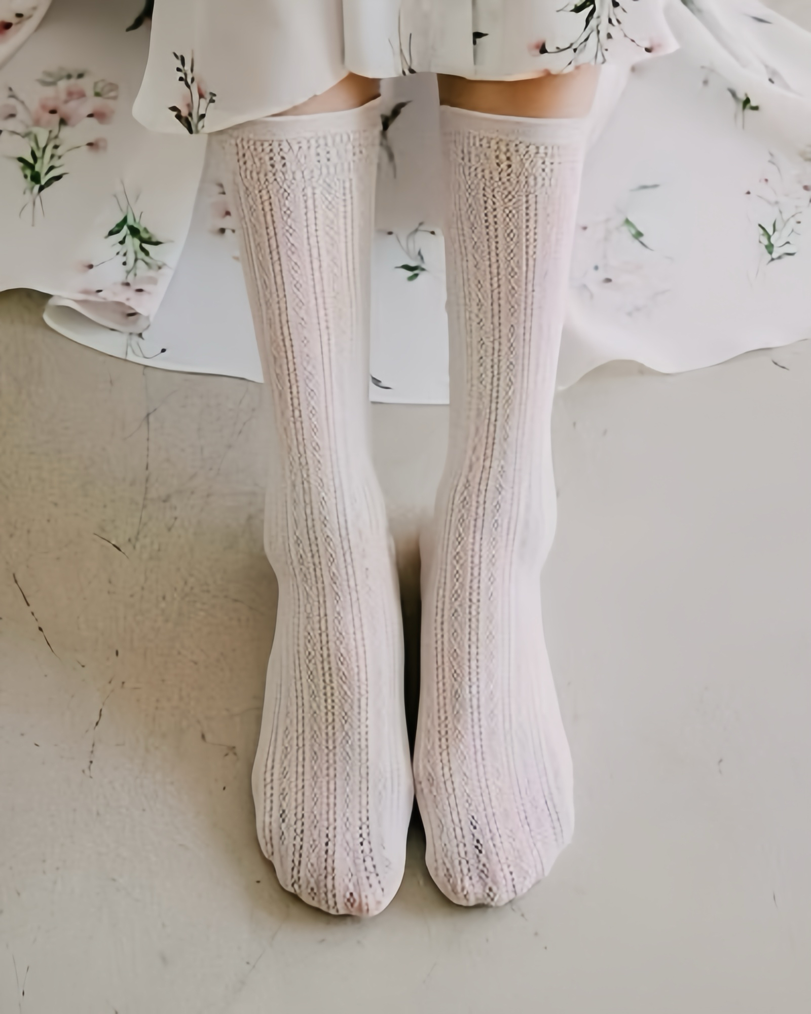 spring lace socks 𓏵
