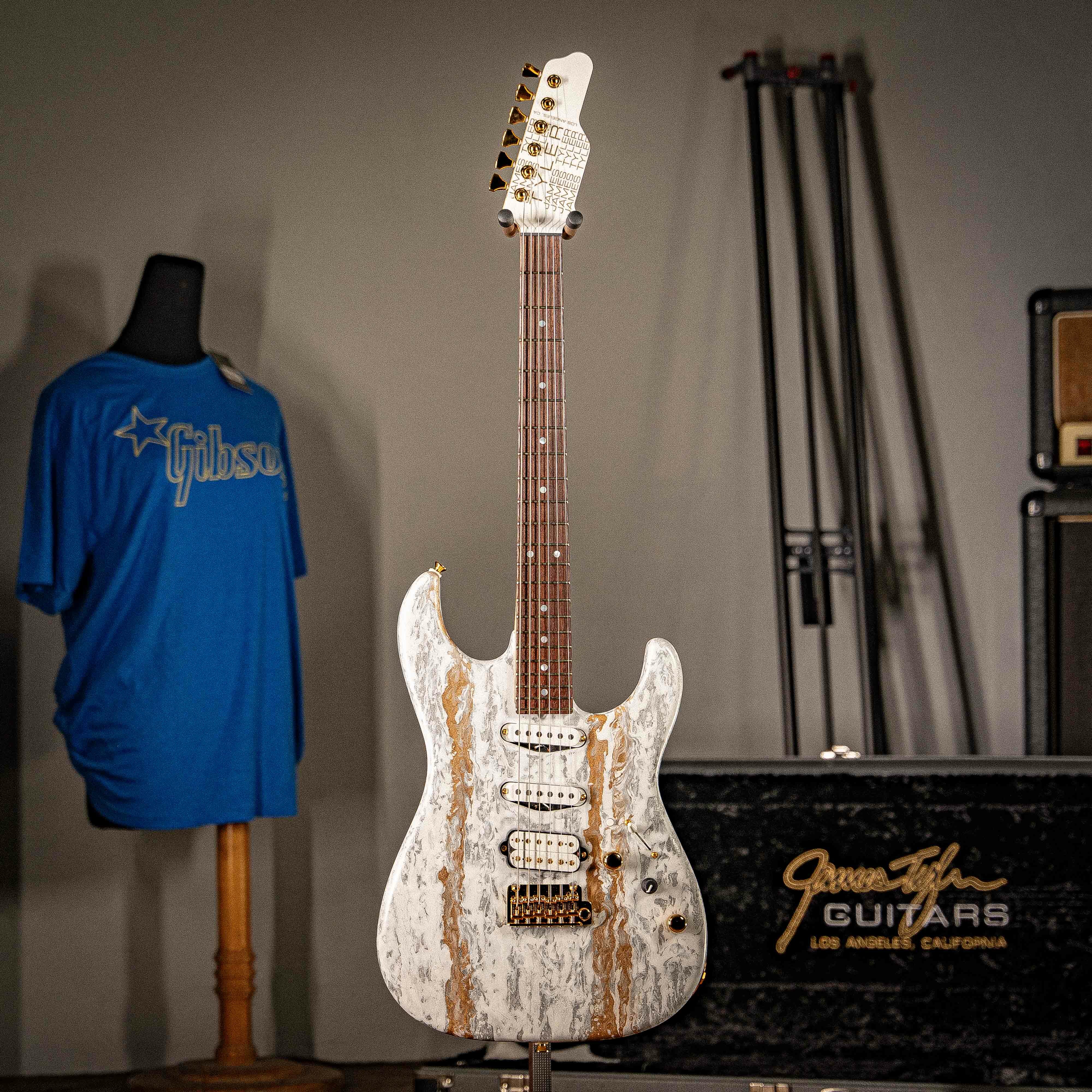 【又昇樂器】James Tyler Studio Elite HD White Schmear Rear Ro