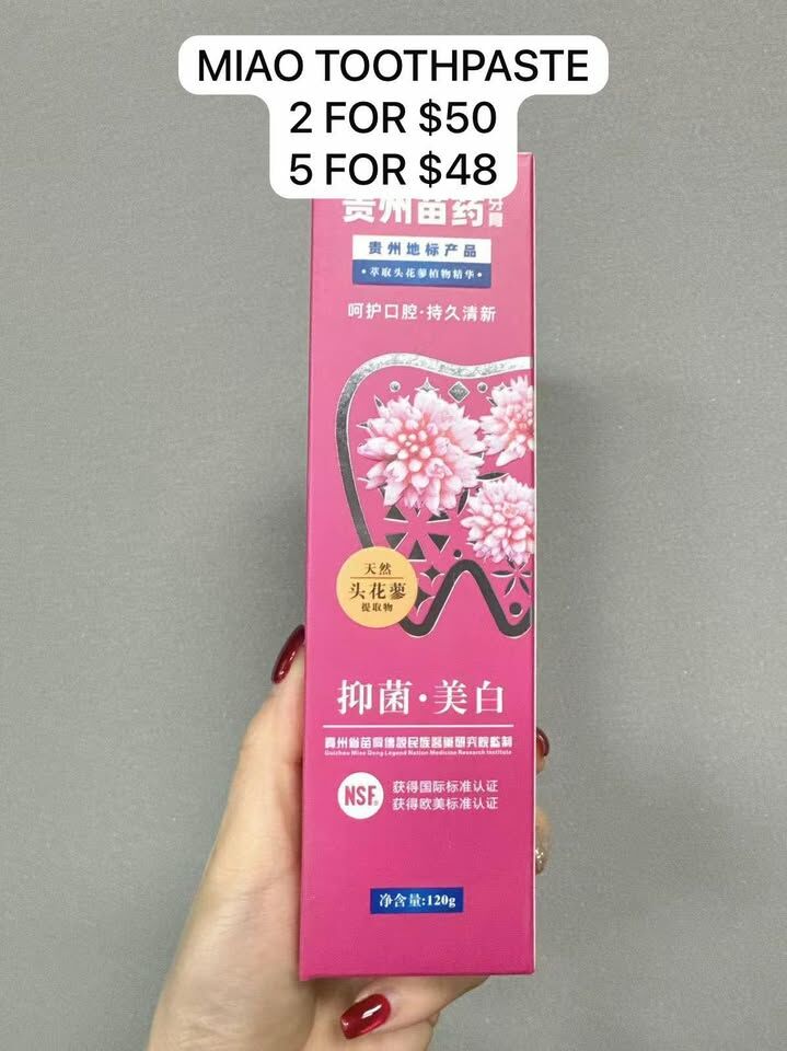 5 MIAO TOOTHPASTE (RYAN)