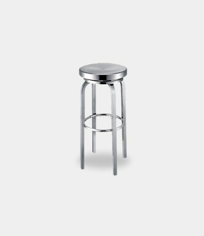 Circle Swivel High Chair 不鏽鋼旋轉高腳椅