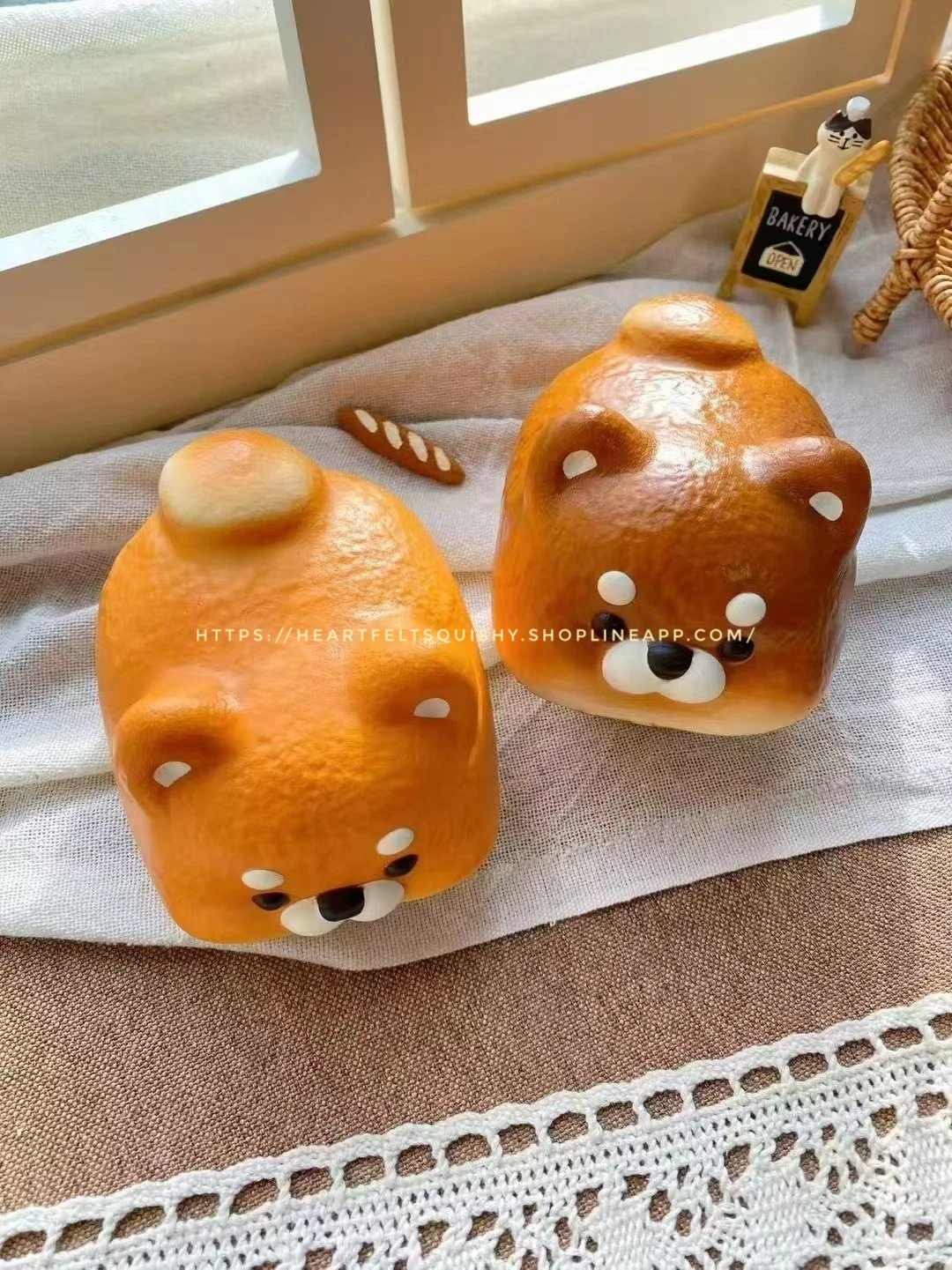 Neko & 91 Squishy - Shiba Toast Squishy (Preorder)