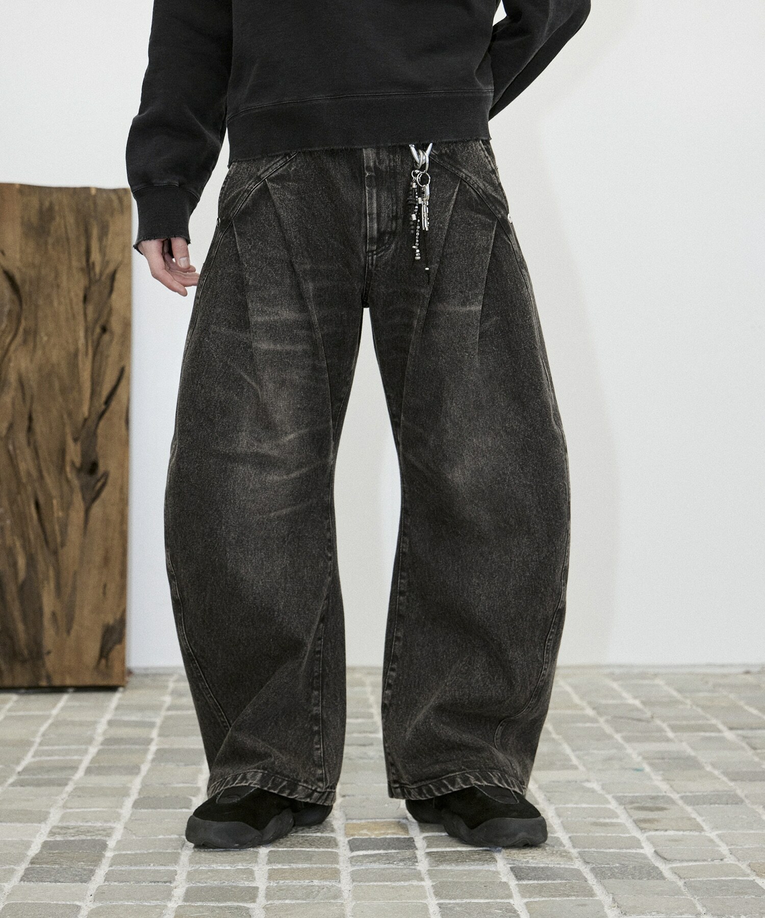 CONZ / CURVE DENIM PANTS CONZ / CURVE DENIM PANTS
