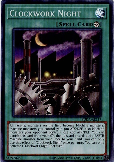 SUDA-AE117 (SR/SER/QCSE)Clockwork Night