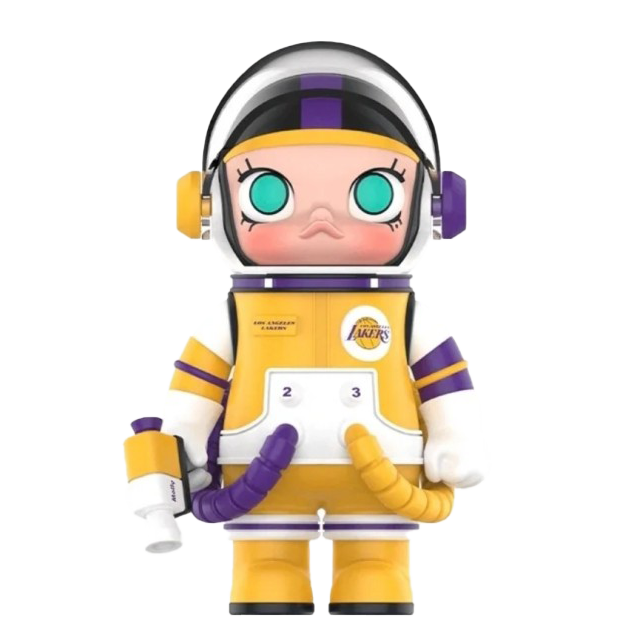 POP MART Mega Space Molly x NBA LOS ANGELES LAKERS 2022