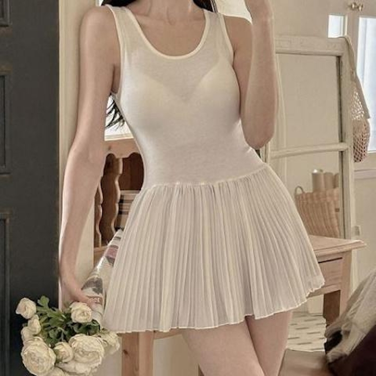 Aiko Mall | 韓國時裝 韓國女裝 | maybins 連身裙 AMFWD288775 | Ko...