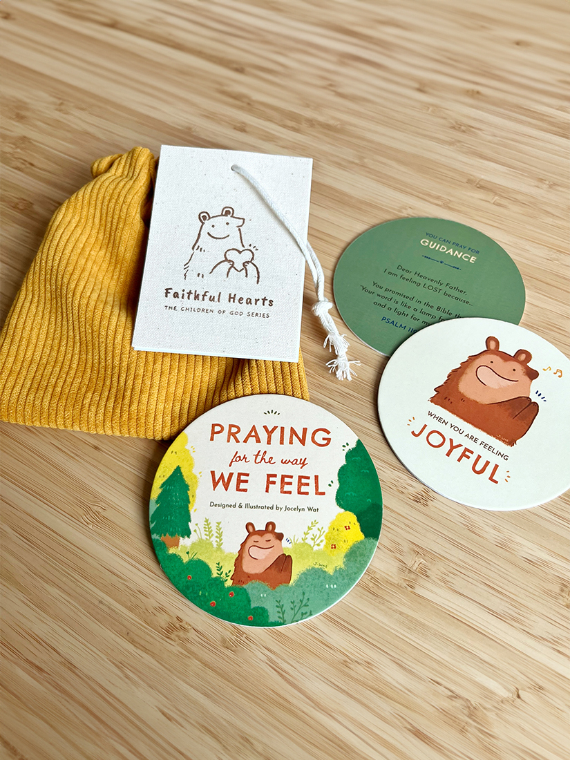 Prayer Emotions Cards．布袋裝／中文